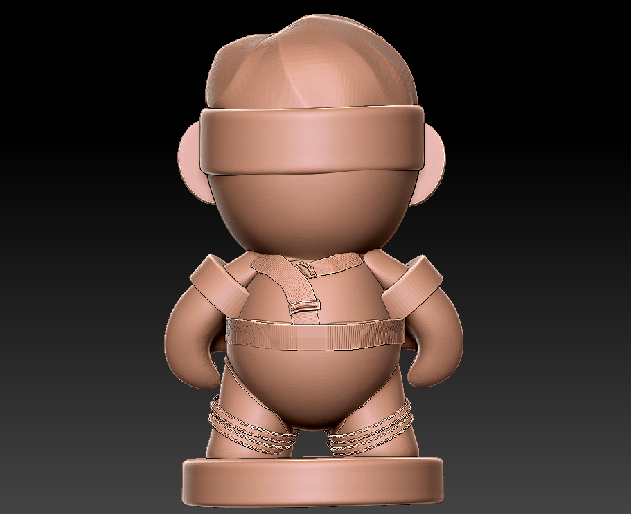 Free OBJ file Chibi Ciclope 📚・3D printable model to download・Cults
